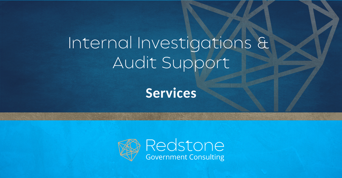 Internal Investigations & Audit Support | Redstone Government ...