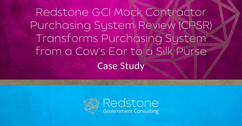 Government Contracts Purchasing System | Accounting Software Training