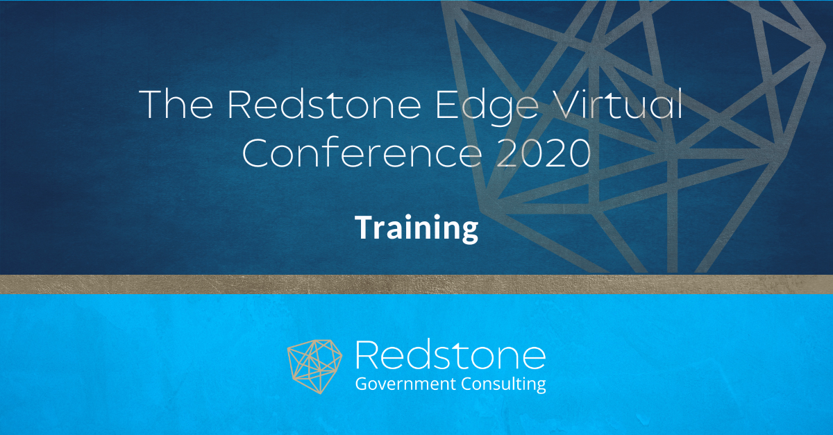 The Redstone Edge Virtual Conference 2020 | Redstone Government Consulting Services