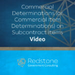 Commercial Determinations (or Commercial Item Determinations) on ...